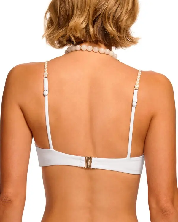 Ramy Brook Braided Mona Bikini Top - White