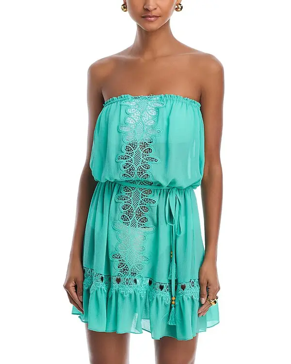 Ramy Brook Beth Cover Up Dress - Seaglass