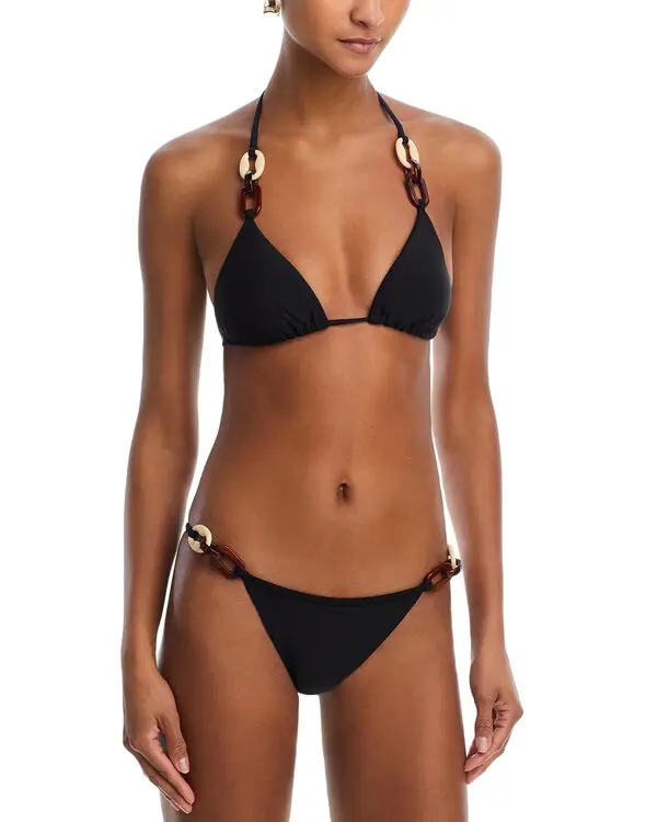 Ramy Brook Nancy Bikini Top - Black