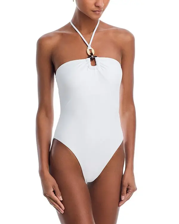 Ramy Brook Marjorie One Piece Swimsuit - White