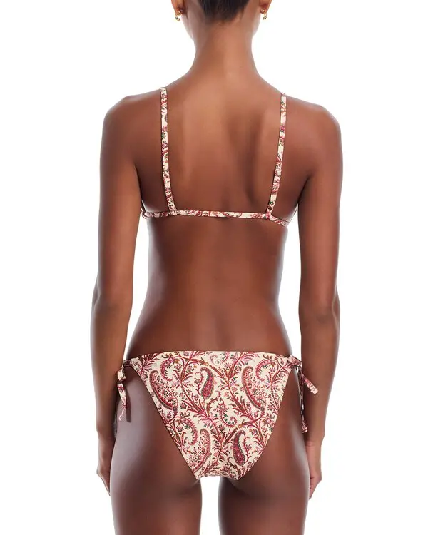 Paige Cameron Tie Front Triangle Bikini Top