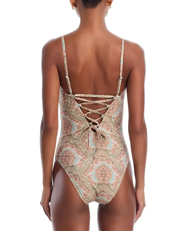 Paige Gianna U Ring Front One Piece Swimsuit