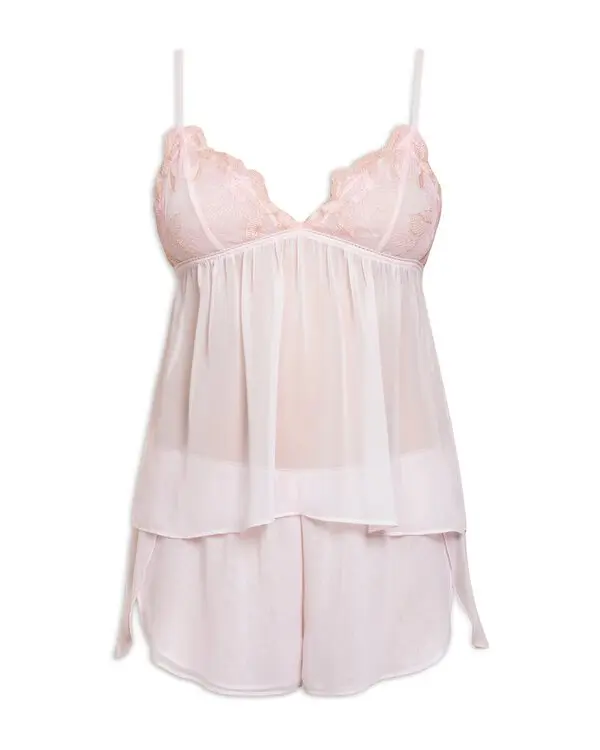 IN BLOOM BY JONQUIL Chiffon Camisole Pajama Set