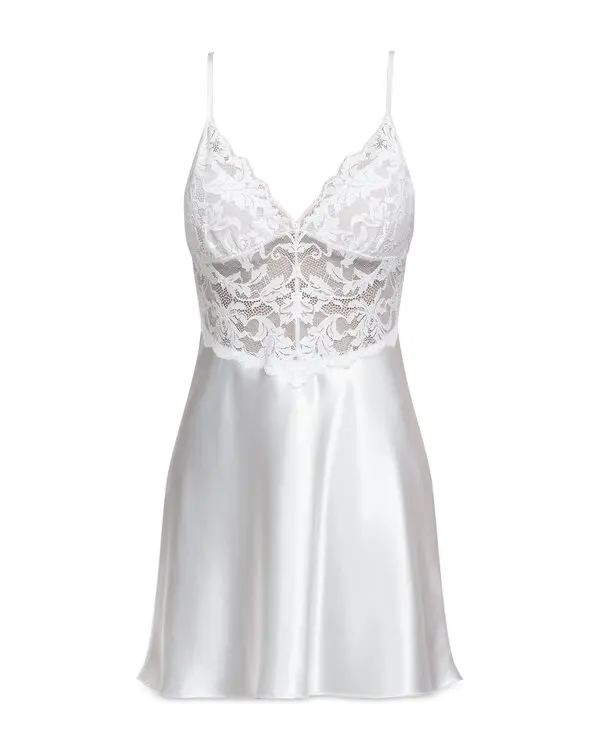 IN BLOOM BY JONQUIL Satin Lace Chemise