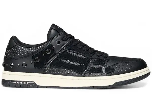 Amiri Skeltop Low Crystal Studded Sneakers