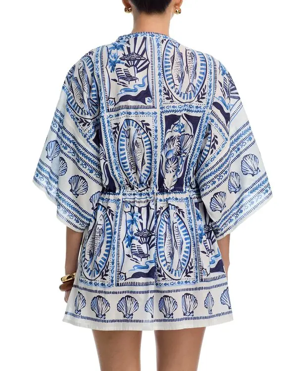 Echo Montauk Tile Robe Swim Cover-up