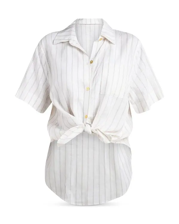 La Blanca Delphine Striped Shirt