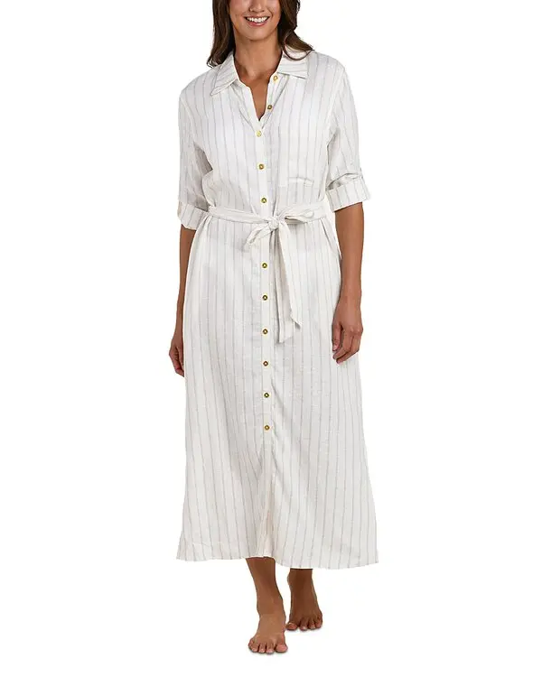 La Blanca Delphine Coast Midi Dress - Cream