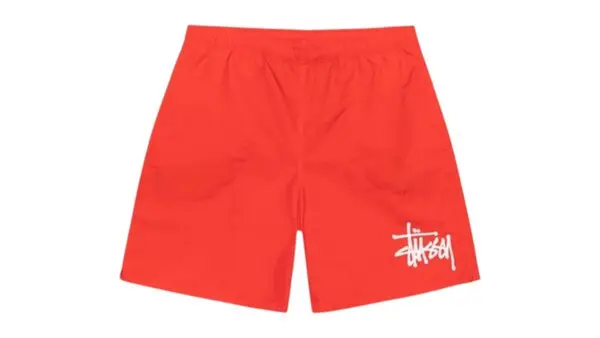 StÜssy Basic Water Short - Bright Red