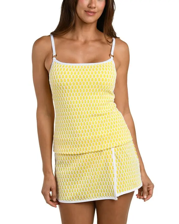 La Blanca Prep Tankini Top