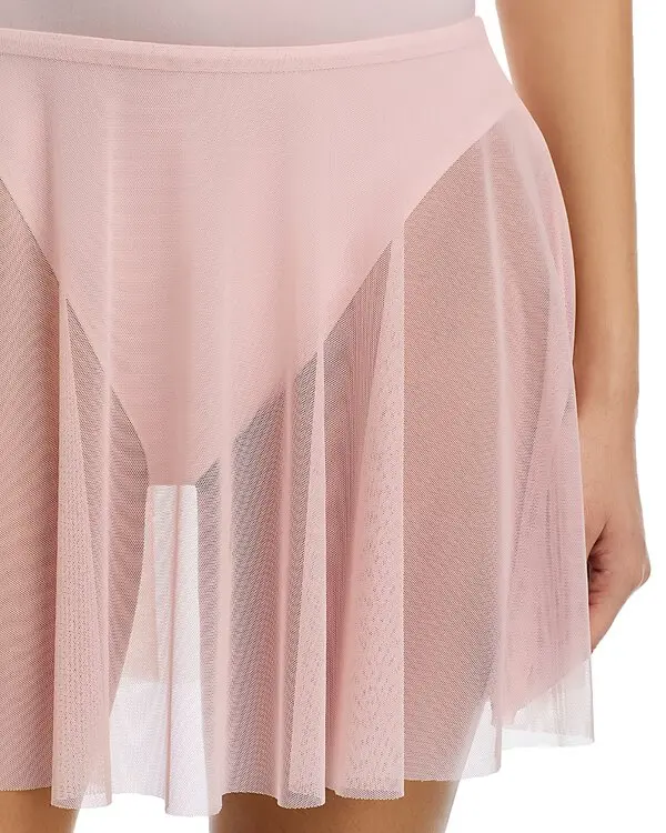 Norma Kamali Flared Mini Swim Cover-up Skirt - Ballet Pink