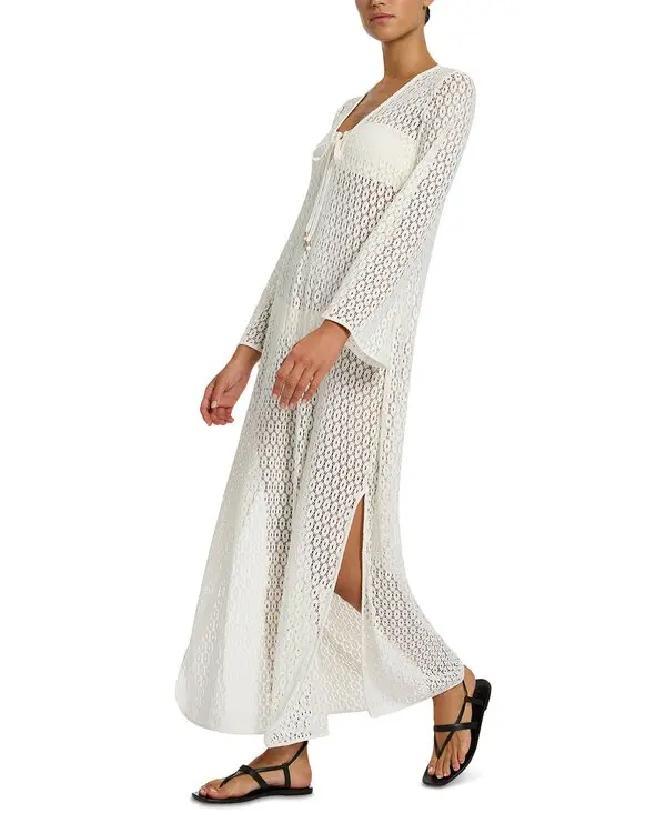 JETS Stretch Lace Maxi Kaftan Cover Up