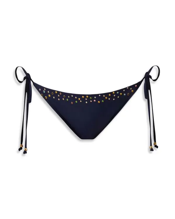 Shoshanna Embellished Triangle Bikini Bottom