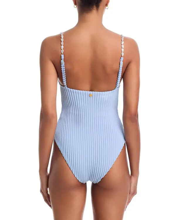 PALMACEA Mare One-piece Swimsuit - Shell Sky Blue