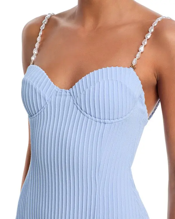 PALMACEA Mare One-piece Swimsuit - Shell Sky Blue