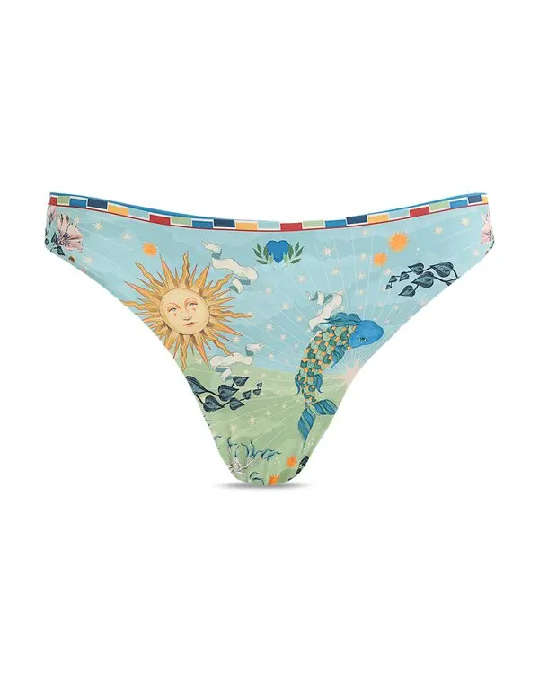 Agua Bendita Ilu Solstice Bikini Bottom - Multi