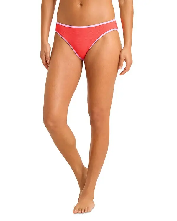Tommy Bahama Island Cays Cabana Bikini Bottom - Citrus Coral