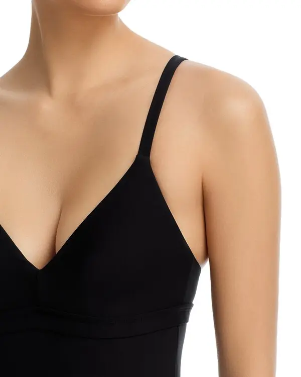 STYLEST Dreamsculpt Push Up Plunge One Piece Swimsuit