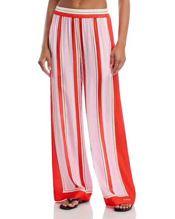 Simkhai Zuna Straight Leg Pajama Pants - Tulip Stripe
