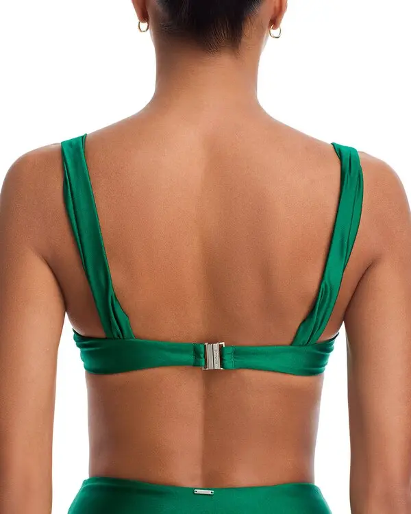 Simkhai Anniston Bikini Top - Kelly Green