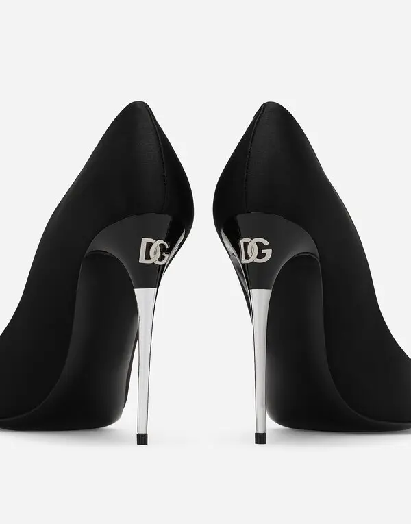 Dolce & Gabbana Dcollet Satin Pumps