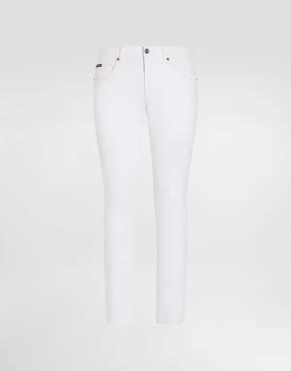 Dolce & Gabbana Regular Fit Stretch Jeans - Multicolor
