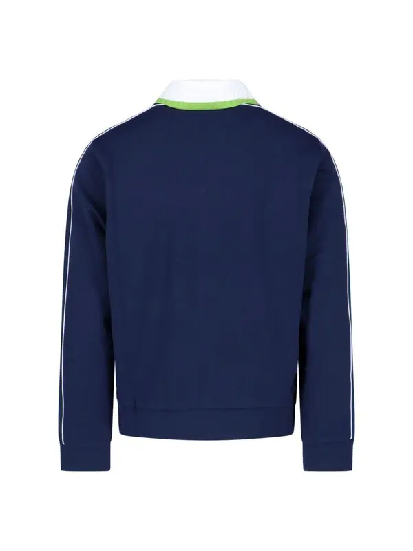 Casablanca Pique Zip Sweatshirt