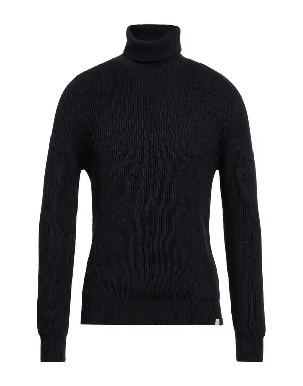 LIU •JO MAN Turtleneck Ribbed Knit Top