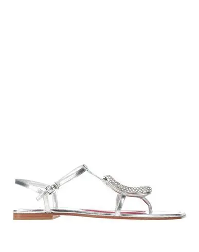ROGER VIVIER Thong Sandal - Silver