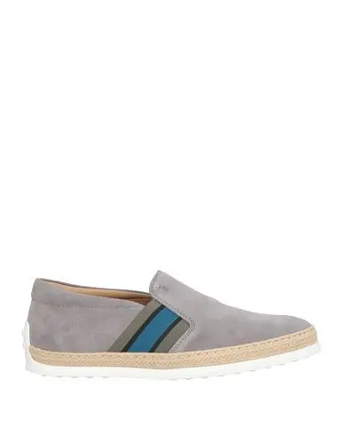 TOD'S Espadrilles Size Leather - Grey