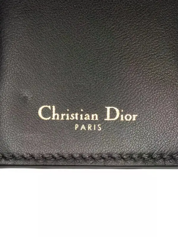 Dior 2021 Goatskin Saddle Wallet