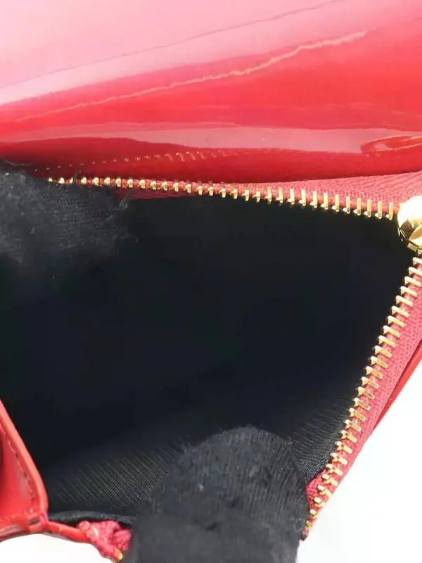 BVLGARI 2010-2026 Patent Leather Serpenti Forever Bi-fold Wallet Small Wallets
