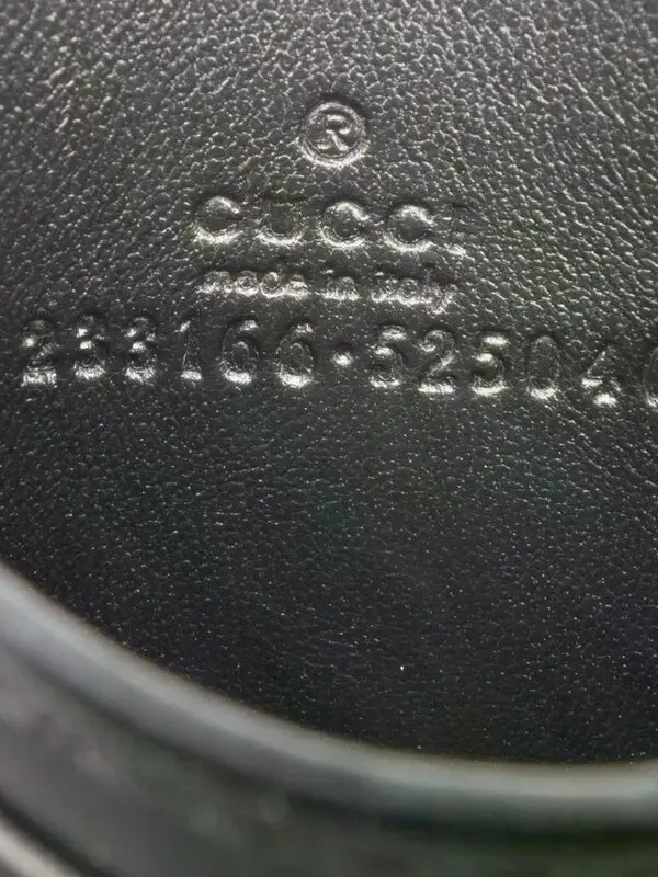Gucci 2000-2015 Guccissima Card Holder - Black