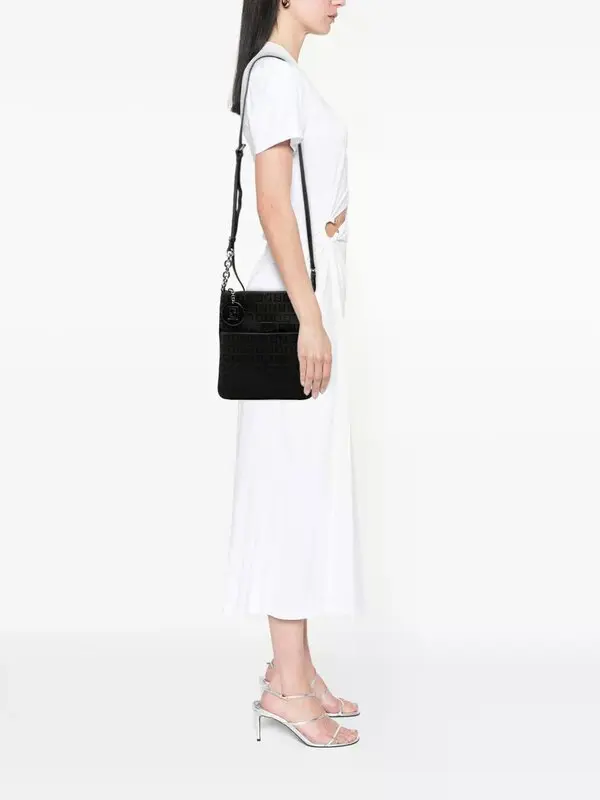 Fendi 2000-2010 Zucchino Canvas Crossbody Bag