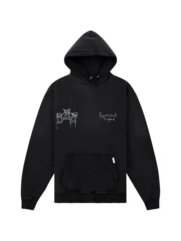 REPRESENT Drawn Dogs Hoodie