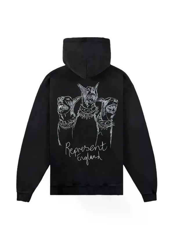 REPRESENT Drawn Dogs Hoodie