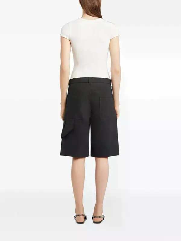 COURREGES Logo-embroidered T-shirt - Neutrals