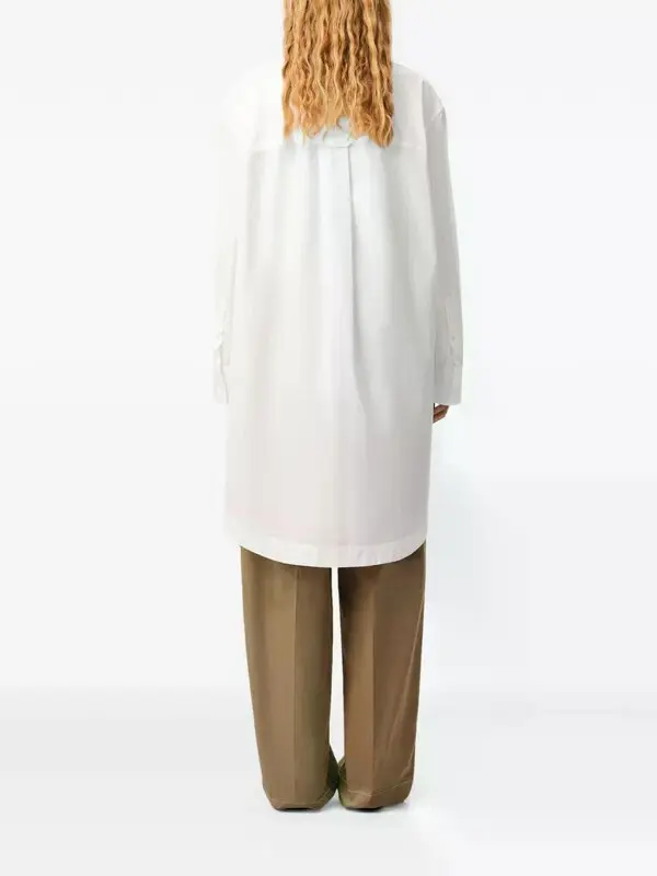 AMI Paris Cotton Poplin Wide Shirt Dress