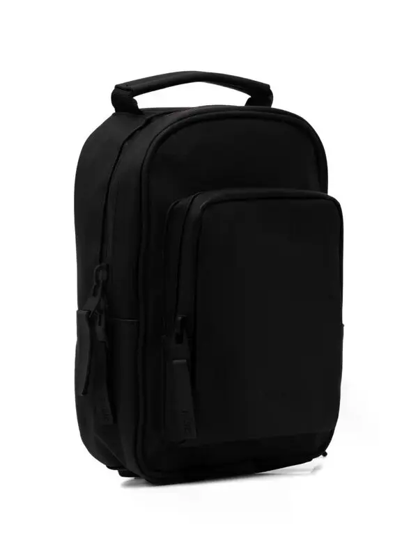 Rains Front-zip Backpack - Black