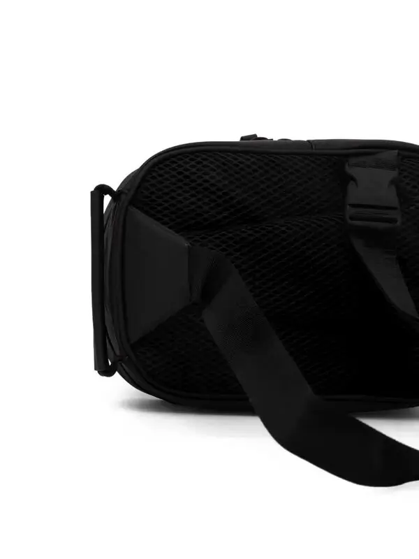 Rains Front-zip Backpack - Black