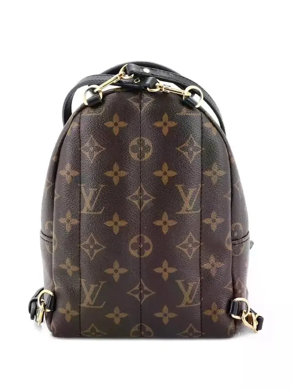 LOUIS VUITTON Palm Springs Monogram Canvas Mini Backpack - Brown