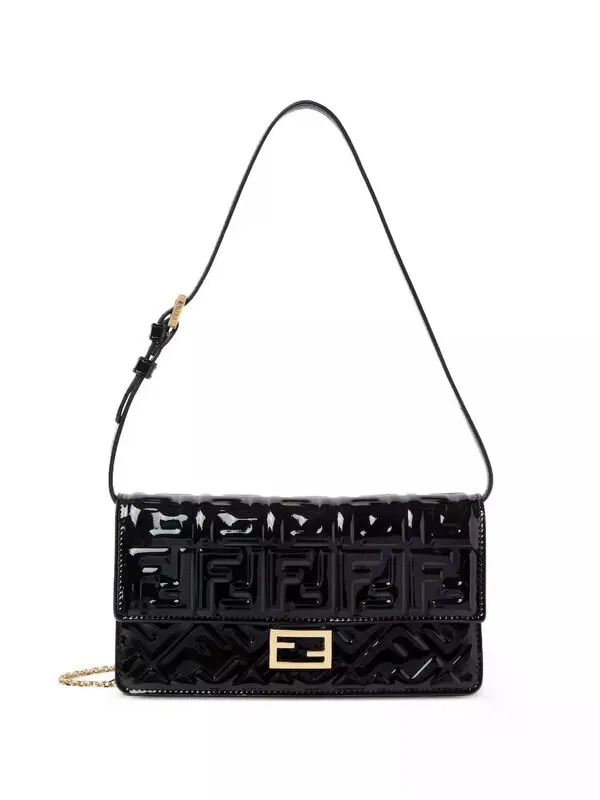 Fendi Baguette Clutch Bag - Black