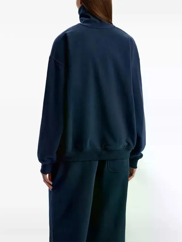12 STOREEZ Half-zip Terry Sweatshirt