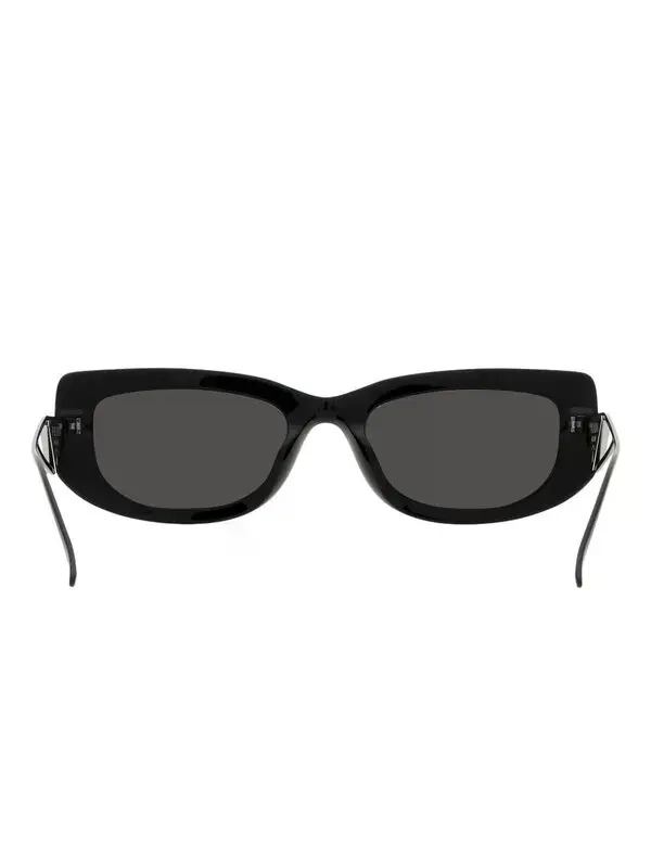 Prada Triangle-plaque Square-frame Sunglasses
