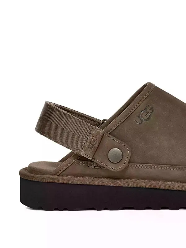 UGG Button-fastening Slippers - Brown