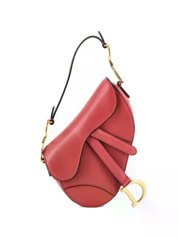 Dior Saddle Leather Mini Shoulder Bag
