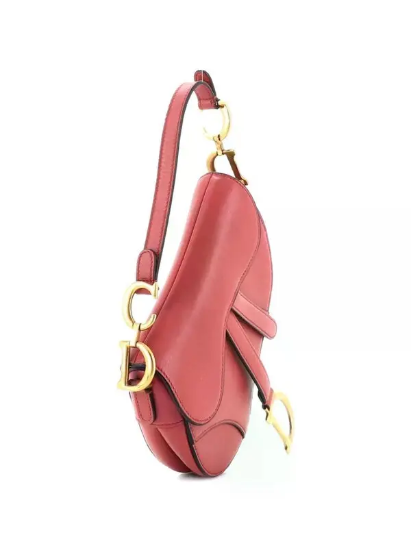Dior Saddle Leather Mini Shoulder Bag