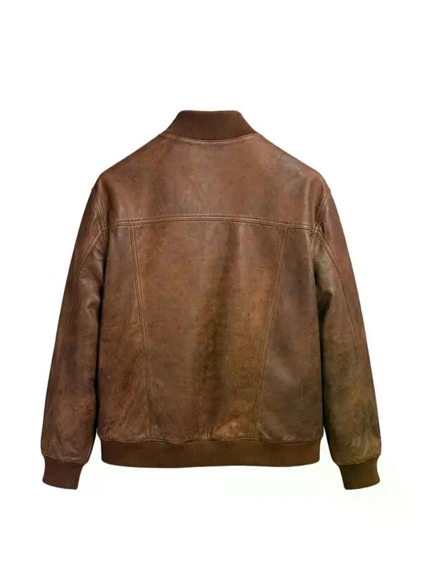 LES HÉRITIERS Ridaura Leather Jacket