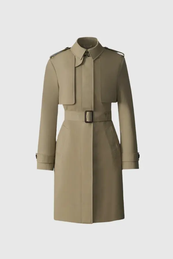 Mackage 2-in-1 Classic Trench Coat - Light Camel