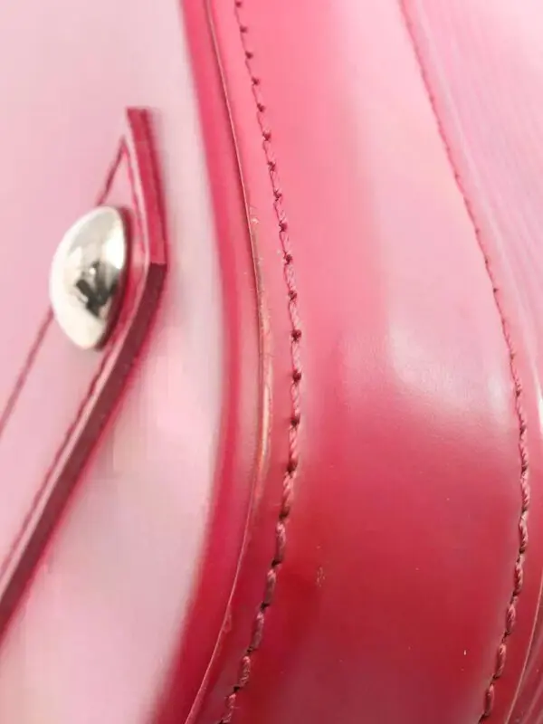 LOUIS VUITTON 2013 Epi Alma Pm Handbag - Red